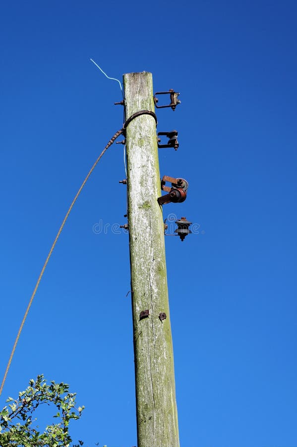 Weathered Telephone Pole stock image. Image of telephone - 15229719