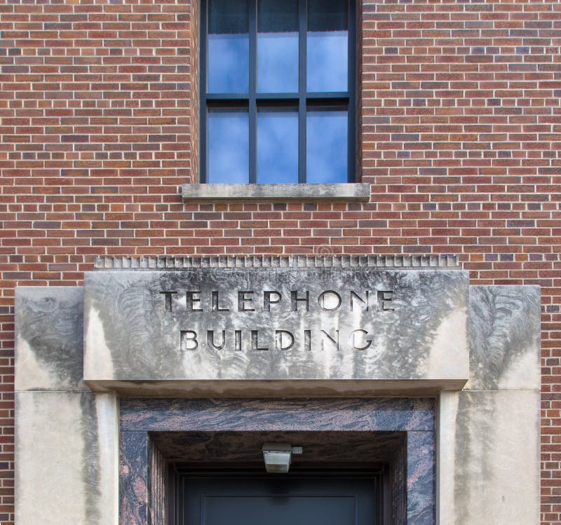 Old Telephone Sign stock photo. Image of texture, communication - 49392982