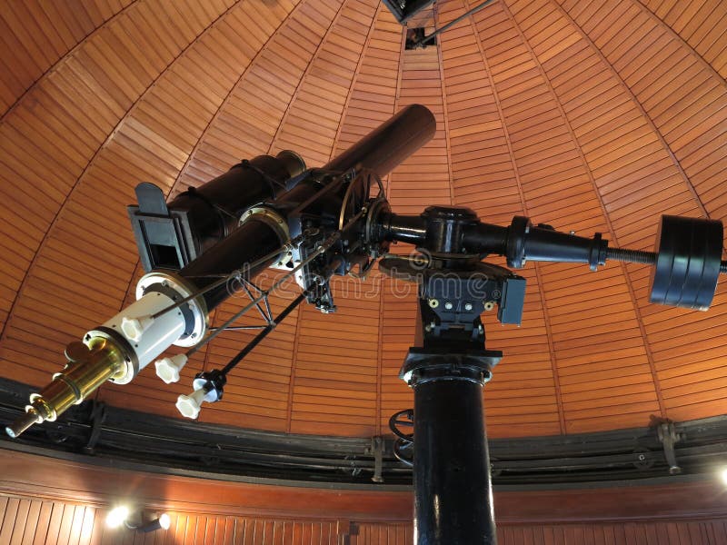 Old telescope stock photo. Image of iron, observatory - 28550000
