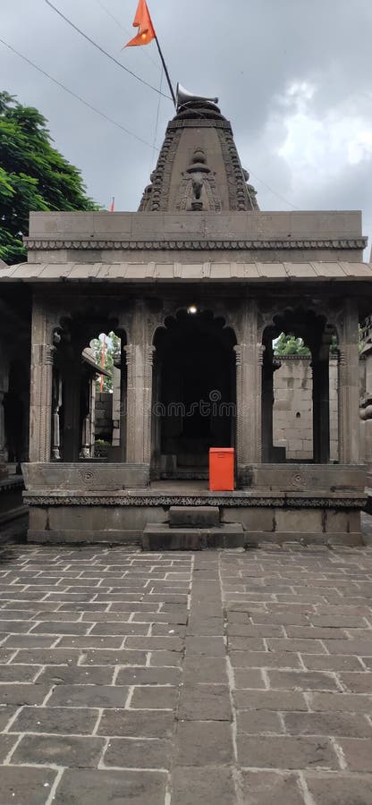 Old Temple in Fort in Maharashtra Editorial Photo - Image of iron, fort ...