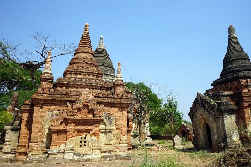 Old temples editorial stock image. Image of building - 90911229