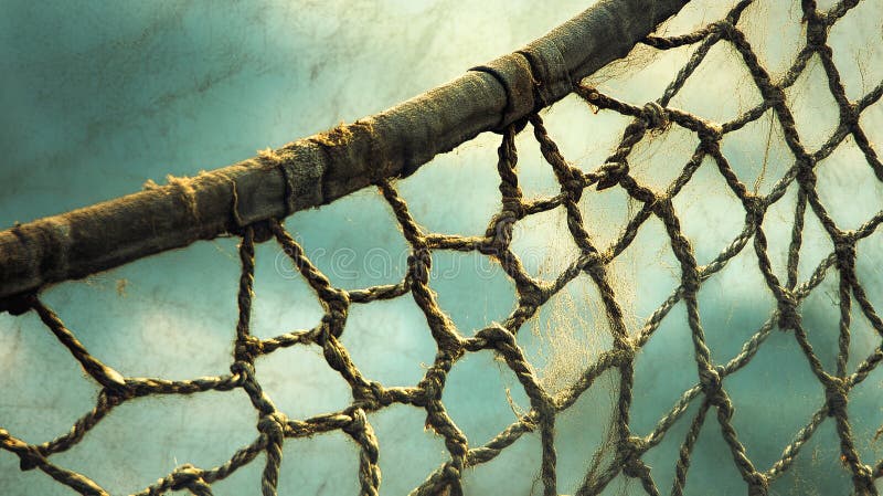 Old Tennis Net and Fresh Lines, Vintage Style . Stock Photo - Image of ...