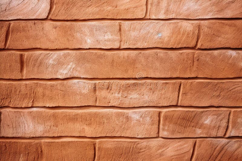 An Old Terracotta Stone Wall Background Texture in Brown Tones Stock ...