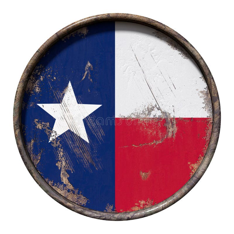 Old Texas flag stock illustration. Illustration of vintage - 110438322