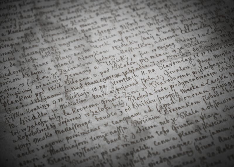 Old text stock image. Image of history, memory, literature - 43590953