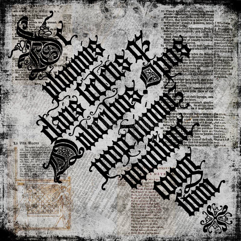 Old Text Parchment 2 - Grungy Background Stock Image - Image of burn ...