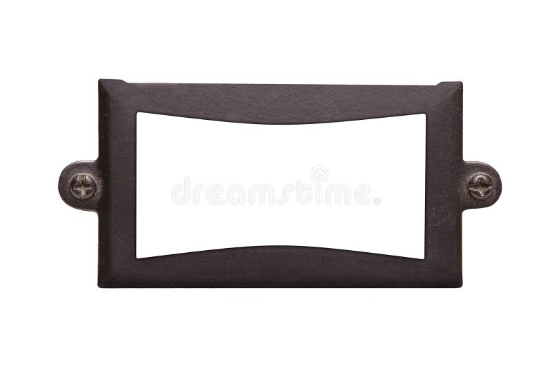 An Old Textured Metal Frame Stock Photo - Image of frame, aged: 730666