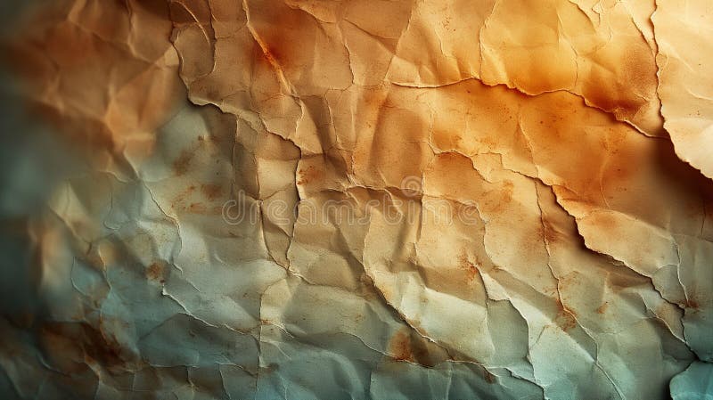 An Old, Textured Paper Background with Faded Edges. Generative AI Stock ...