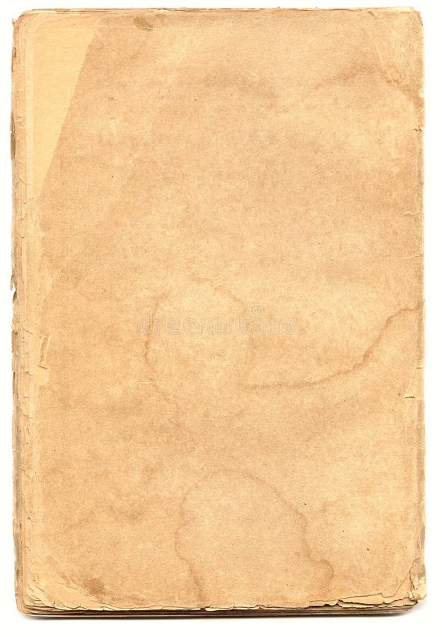 Old Textured Paper with Decrepit Edge. Stock Image - Image of brown ...