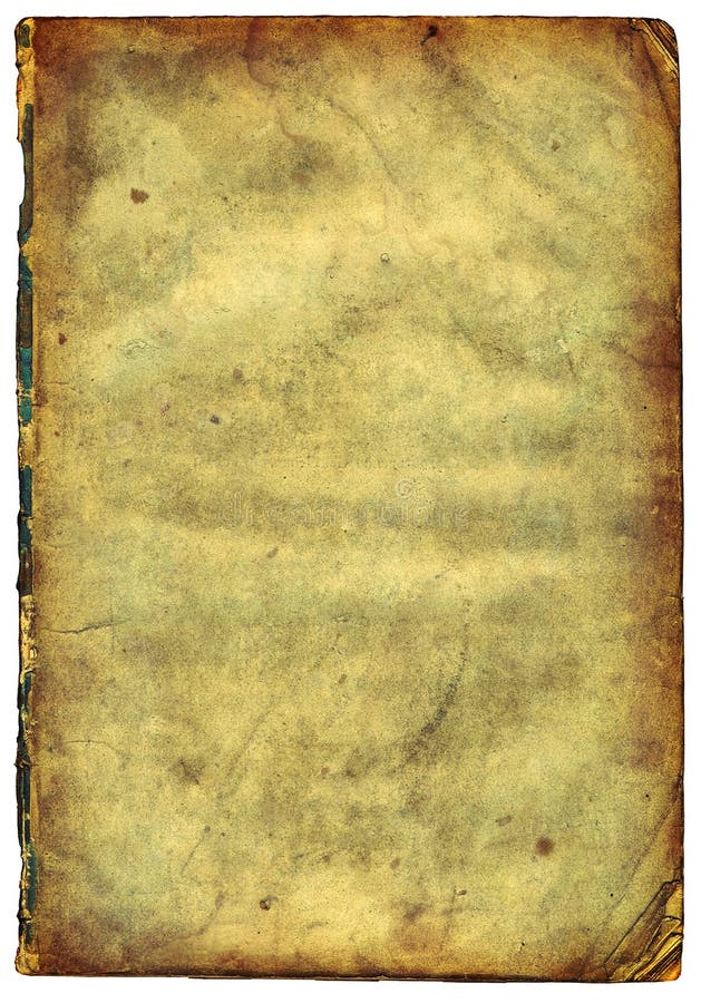 Old Textured Paper with Decrepit Edge (scan). Stock Image - Image of ...