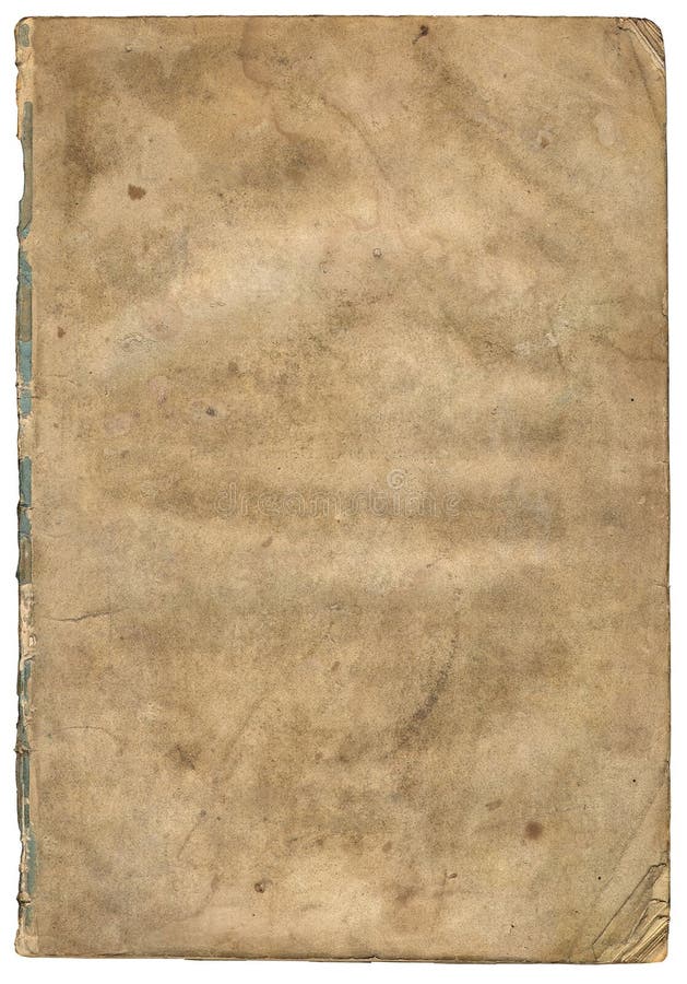 Old Textured Paper with Decrepit Edge (scan). Stock Photo - Image of ...