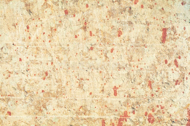 Old Textures Wall Background with Red Paint Stain. Perfect Background ...