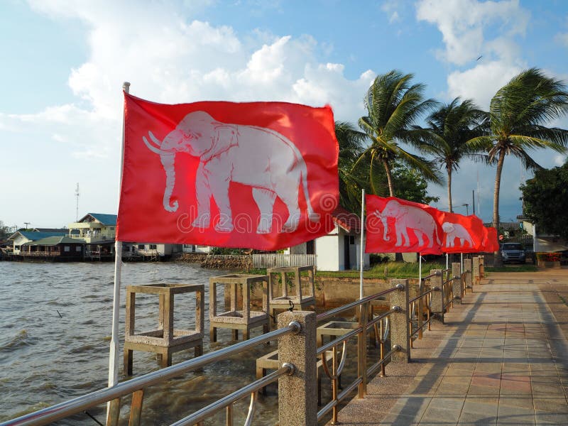 Old Thai flag stock image. Image of symbolic, line, thai - 100350147