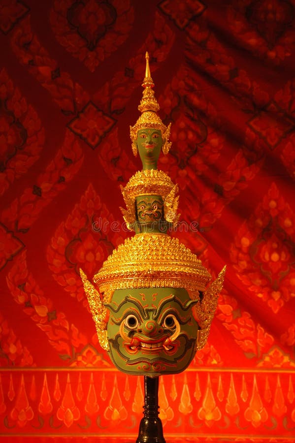 Thai mask stock photo. Image of culture, artistic, tradition - 27945156