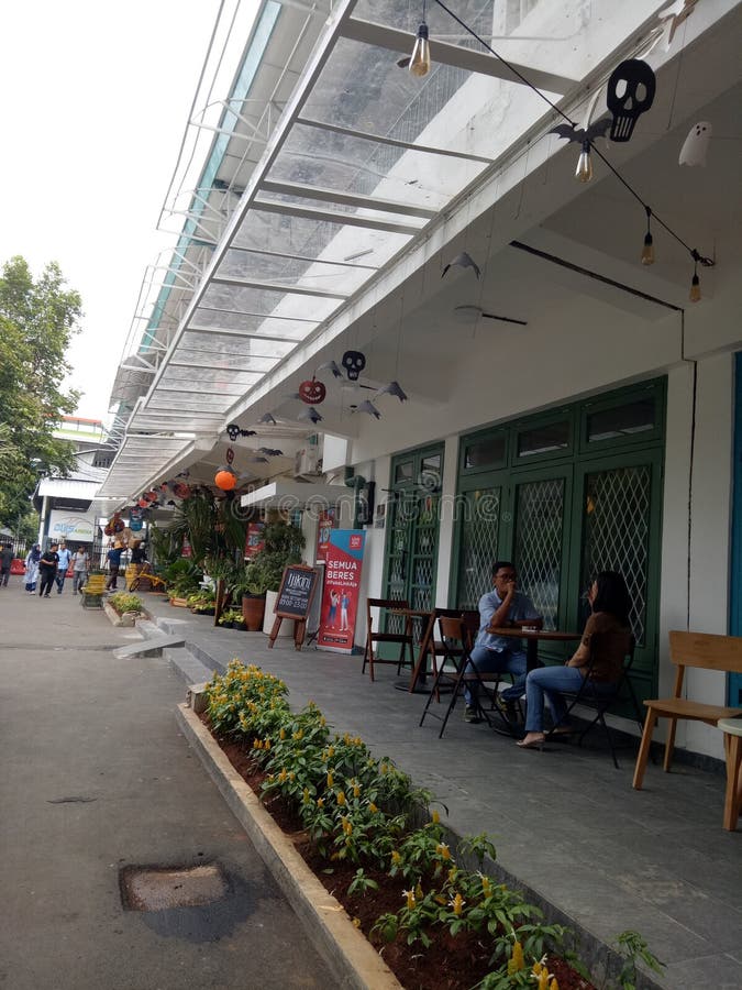 Old Theme Jakarta Hangout Cafe Editorial Photography - Image of theme ...