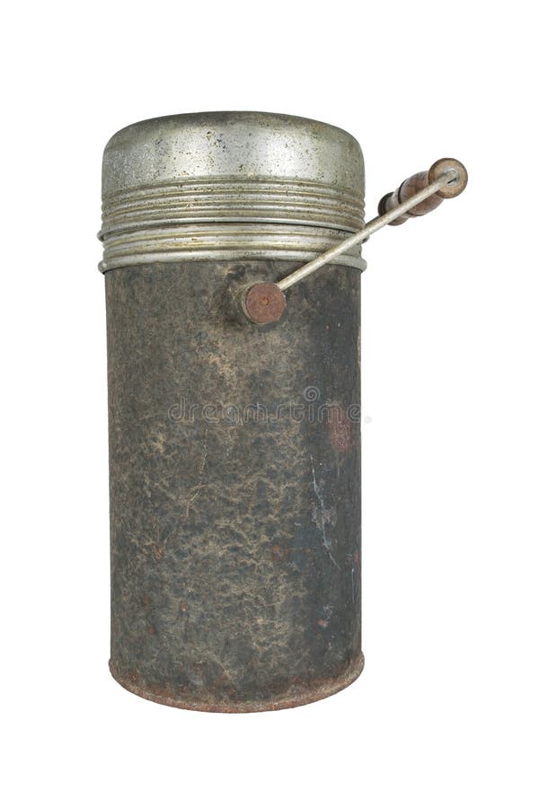 Old thermo flask stock image. Image of thermo, steel - 53109189