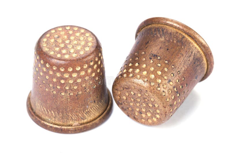 Old thimbles stock photo. Image of cloth, house, sewing - 27698556