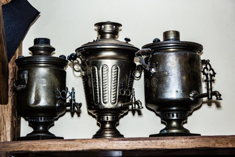 Old Things on Shelf on the Wall Stock Photo - Image of decoration ...