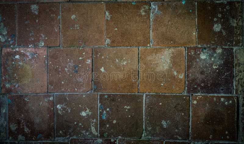 Old Tile on the Floor and Wall. Stock Photo - Image of retro, texture ...