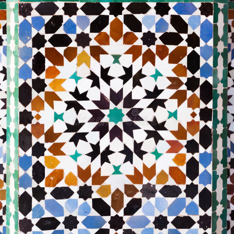 Moroccan tiles stock photo. Image of tile, traditional - 36916582