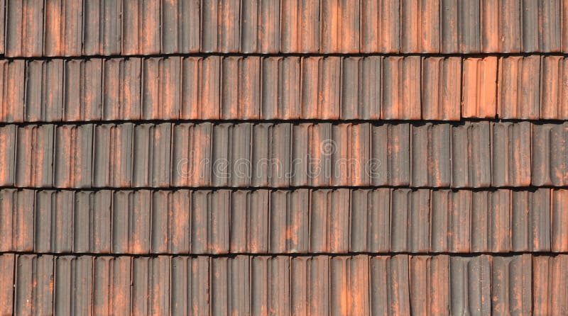Old Tile Pantile for the Roof Stock Photo - Image of architecture ...