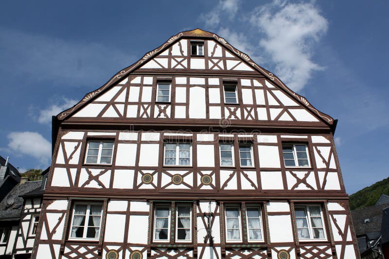 Old timber frame house stock photo. Image of bornholms - 25316038