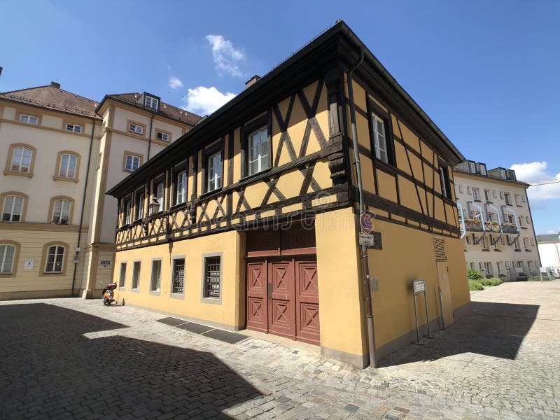 Old Timber-Frame House stock image. Image of city, bamberg - 186298581