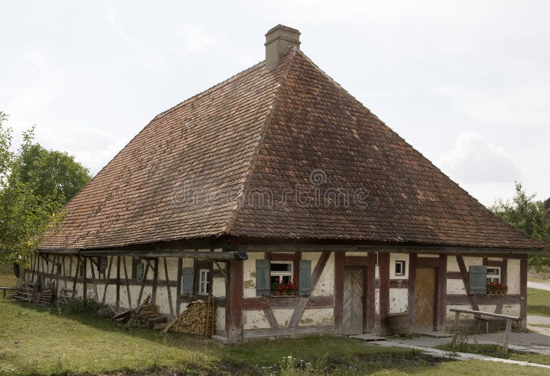 Old timber framed house stock photo. Image of home, detail - 27150170