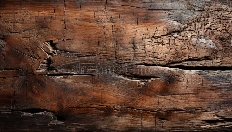 Old Timber Plank, Weathered and Rough, a Rustic Backdrop Generated by ...