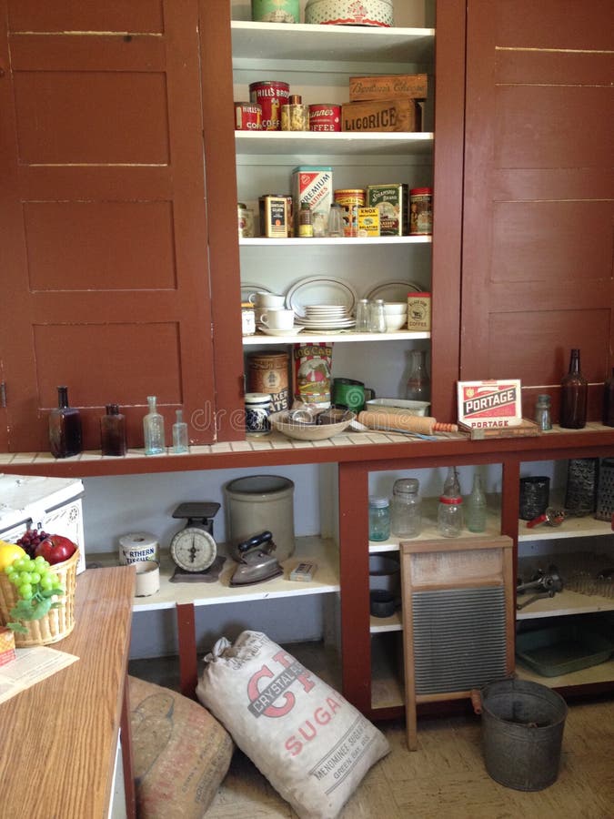 Old time living kitchen editorial stock image. Image of tall - 43110269