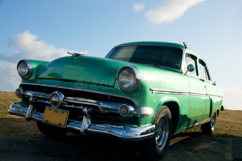 Old timer car stock image. Image of timer, chrome, classic - 8359969