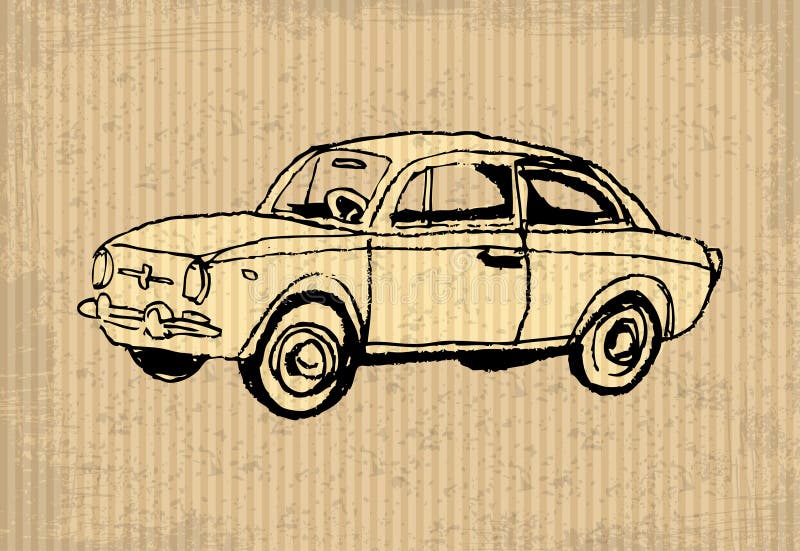 Old-timer stock illustration. Illustration of compact - 51570322