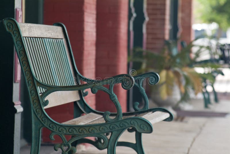 Old Times Bench stock image. Image of alone, available - 5140677