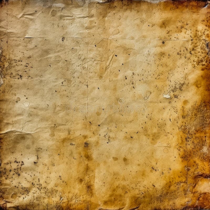 Old Timeworn Stained Paper Texture Stock Illustration - Illustration of ...