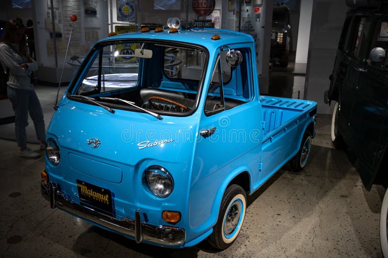 Old Tiny Blue Pickup Truck Stock Photos - Free & Royalty-Free Stock ...