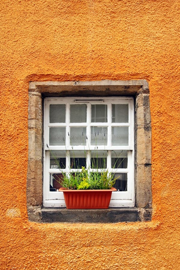 Old Tiny Windows in 6th Century Cottage Stock Image - Image of scotland ...