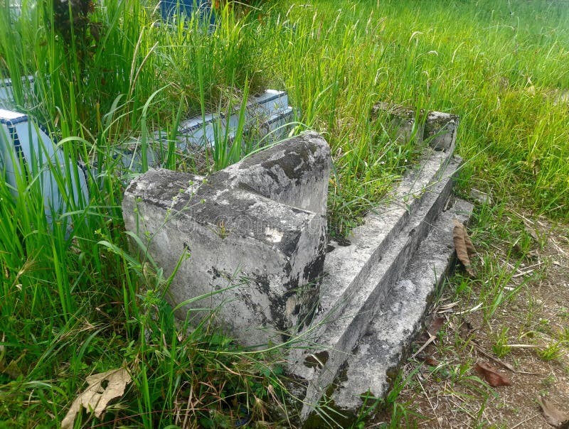 An Old Tomb in Agam Regency, West Sumatra, Indonesia Stock Image ...
