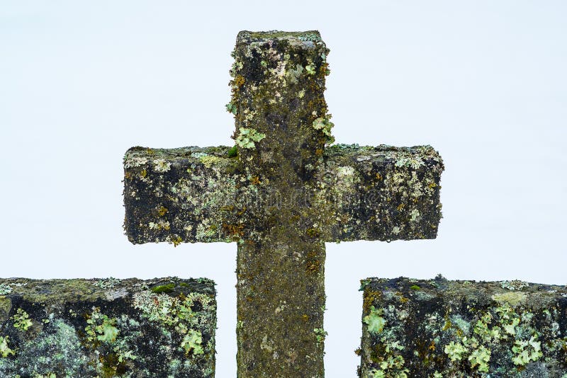 Old tombstone cross stock image. Image of cross, headstone - 69842495