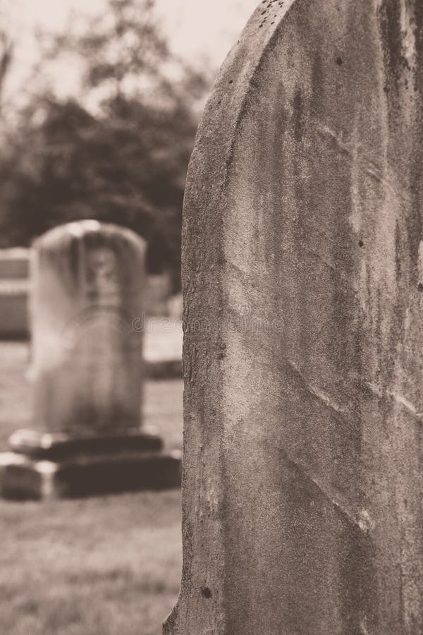 Old Tombstones in Cemetery stock image. Image of graveyard - 91630493