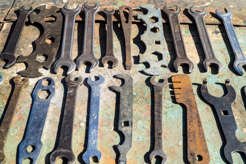 Old tool stock image. Image of obsolete, shape, steel - 92460869