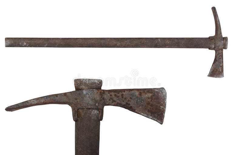 Old tool pickaxe stock image. Image of building, white - 60723683