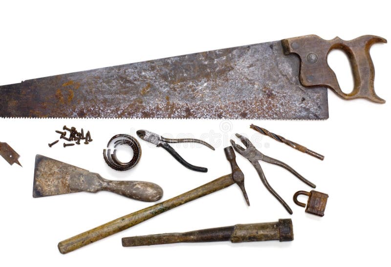 Old Tools stock image. Image of tools, hammer, antique - 4599613
