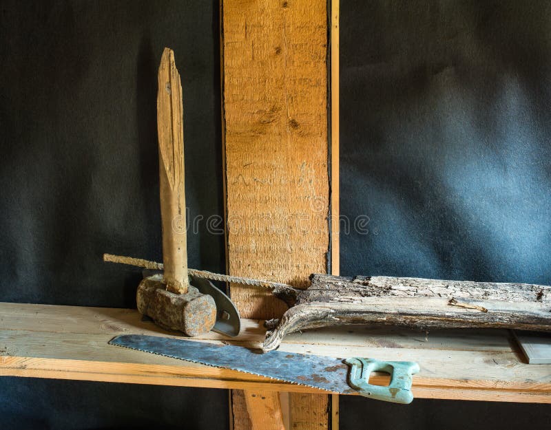Old tools stock photo. Image of closeup, green, shelf - 43420316