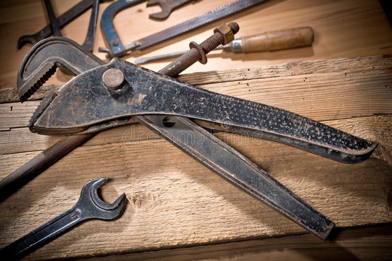 Old tools stock photo. Image of studio, steel, pincers - 35208348