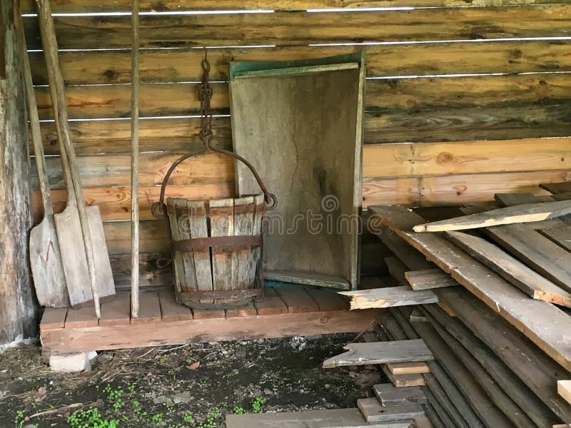 Old Tools in a Wooden Room Russian Stock Image - Image of rustic ...