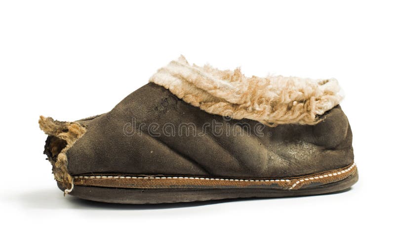 Old torn boots of leather stock image. Image of frayed - 31369123