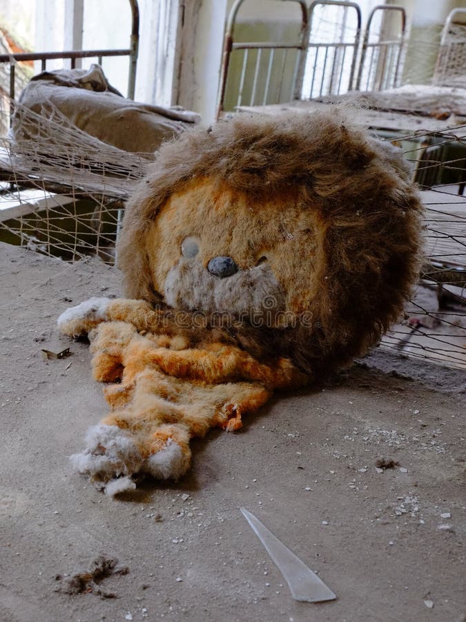 Children`s Doll without a Head. a Dirty, Broken Children`s Toy from a ...