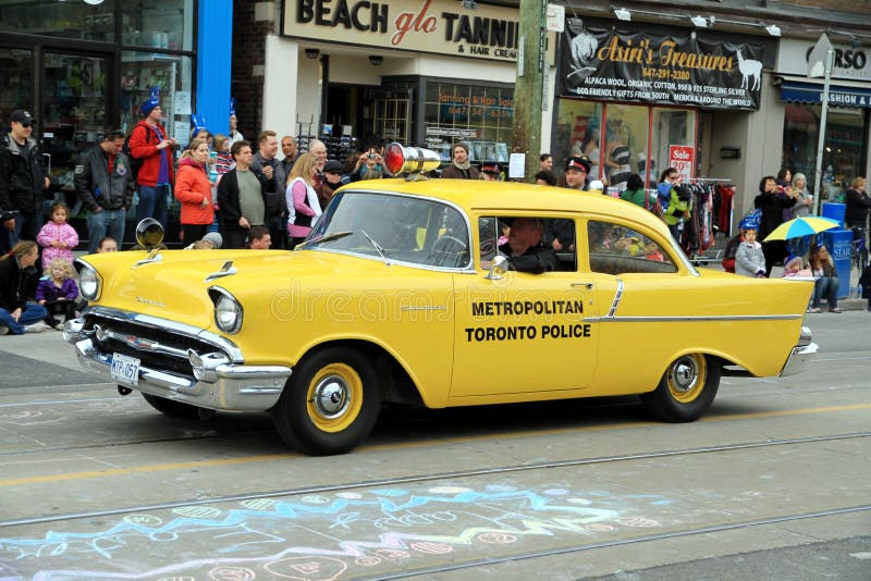 Old Toronto Police Vehicle editorial photography. Image of squad - 24354912