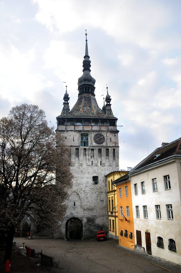 Old tower stock photo. Image of romania, city, romanian - 4483628