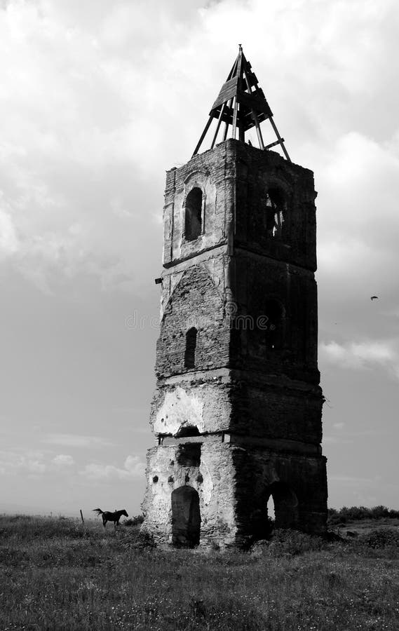 Old tower stock photo. Image of cobbled, transylvania - 4483796